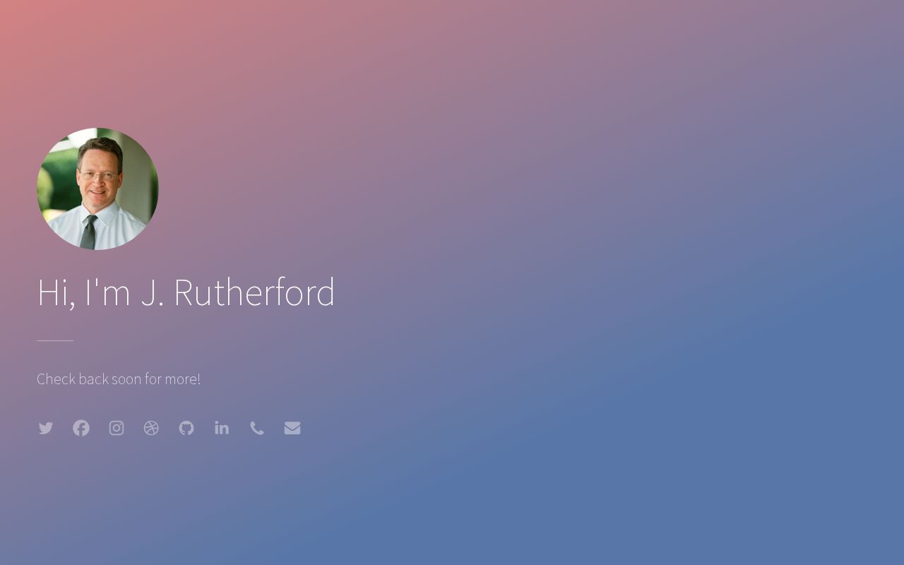 James Rutherford